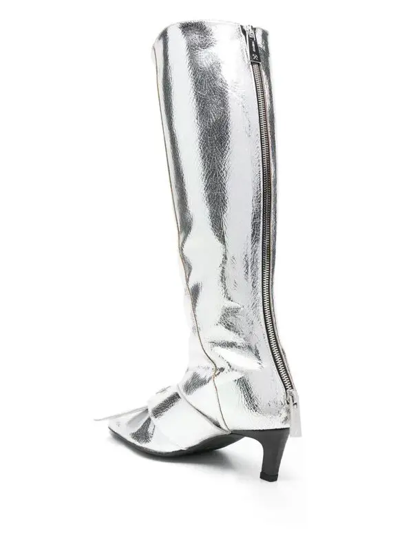 GMBH Zina Knee-high Boots - Silver