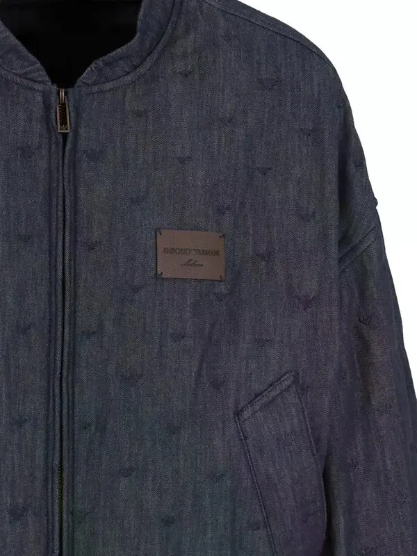 Emporio Armani Embroidered Bomber Jacket