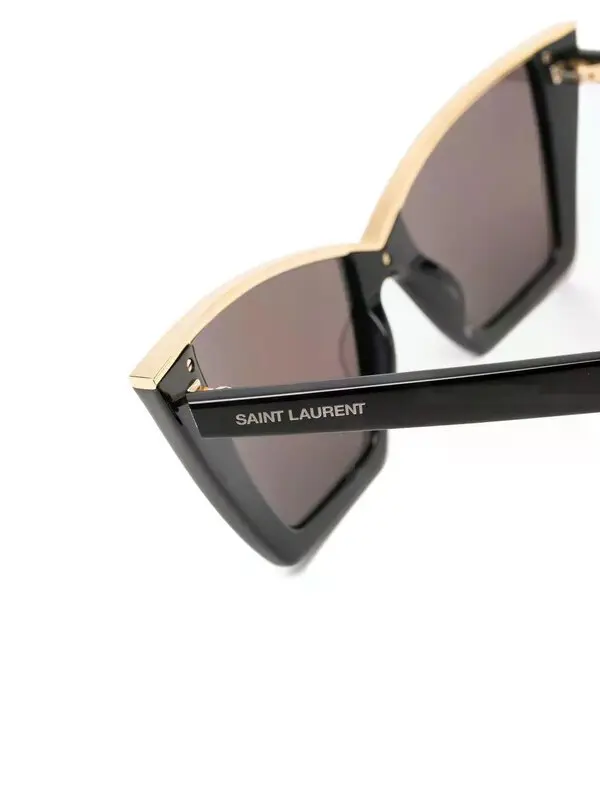 Saint Laurent Cat Eye Sunglasses - Black