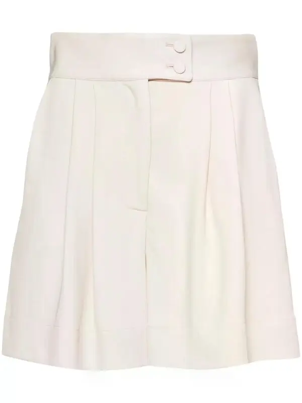 STYLAND Pleated High-waist Tailored Shorts