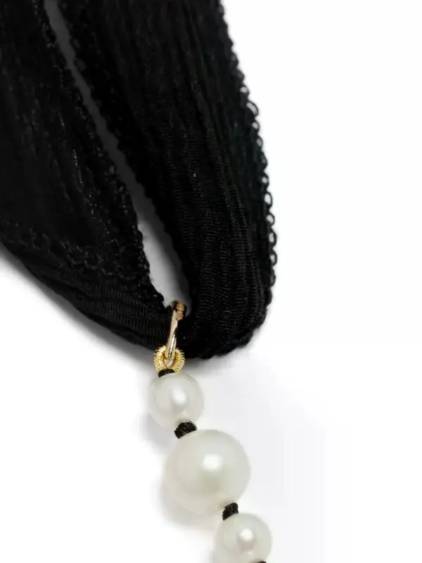 Mizuki 14kt Yellow Gold Freshwater Pearl Necklace