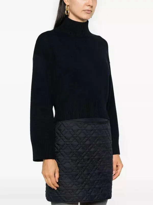 Fabiana Filippi Merino Wool Cropped Sweater