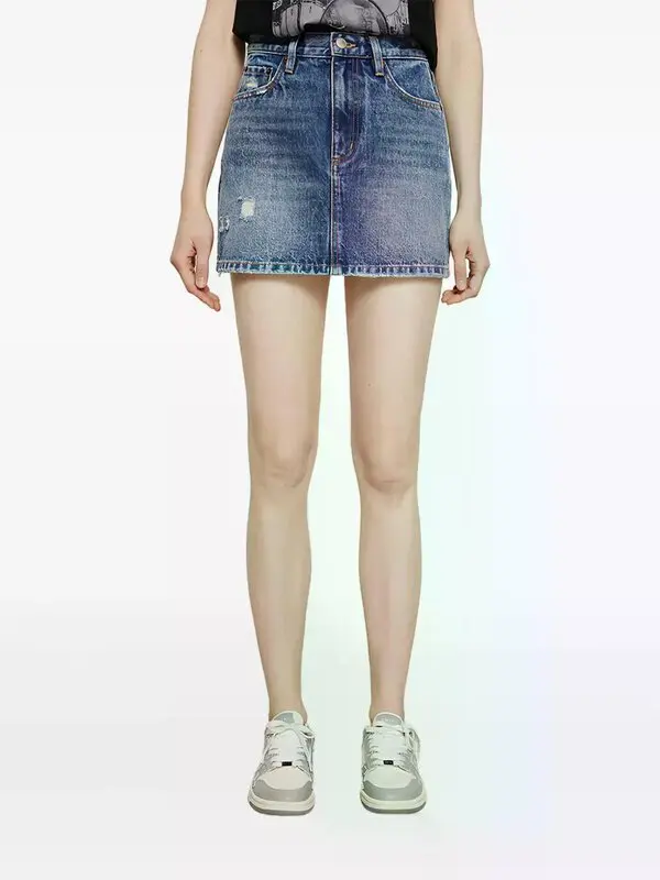 HEY JOANIE 80's Denim Mini Skirt