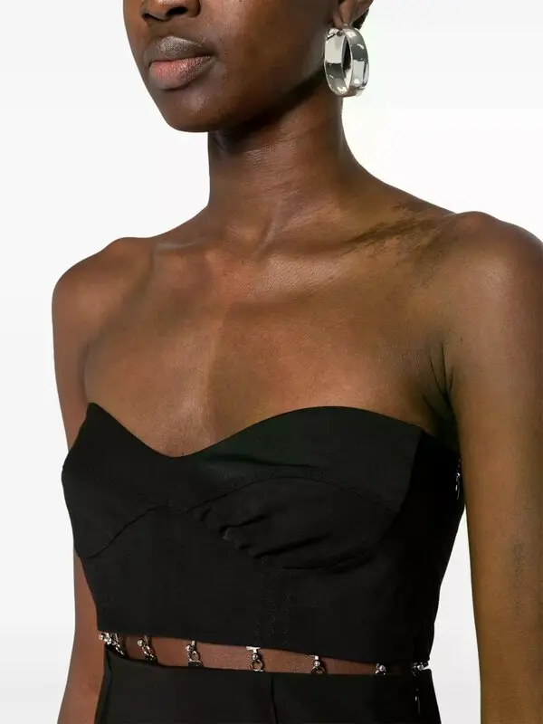 Anna October Bustier-style Twill Set