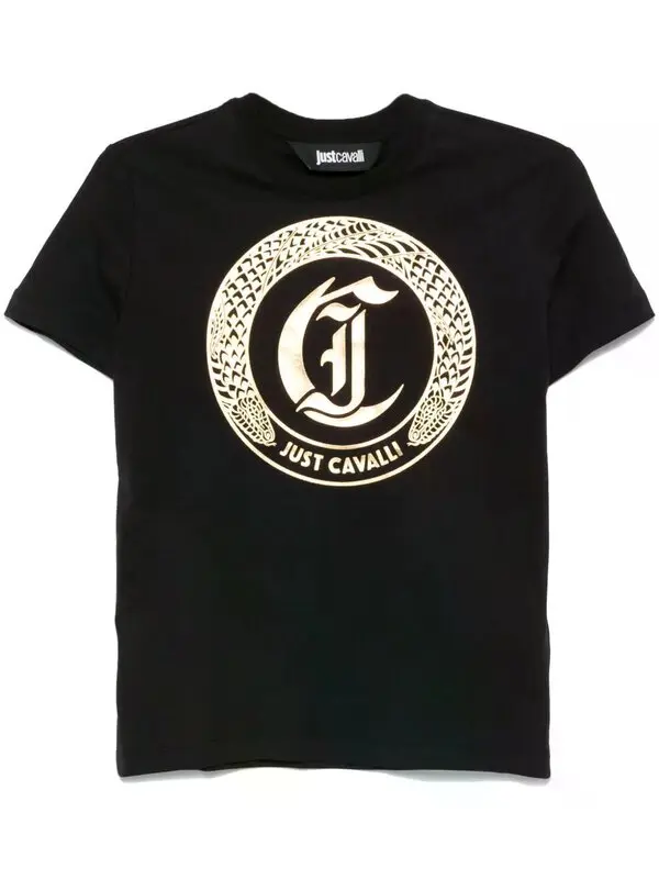 Just Cavalli Logo Print T-shirt