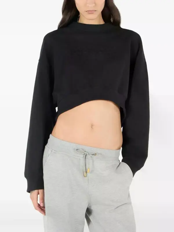 Roberto Cavalli Cropped Sweatshirt