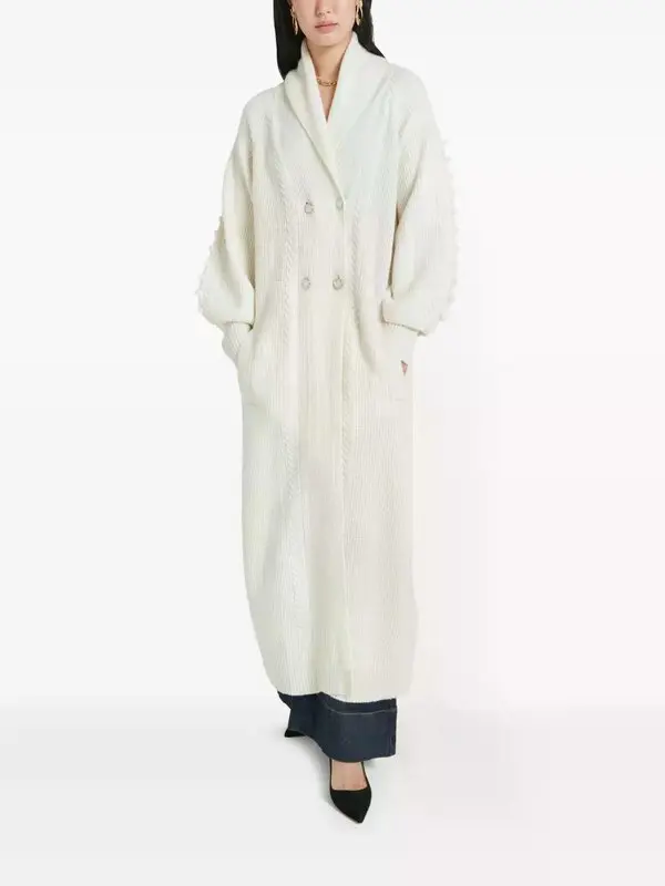 TEMPERLEY LONDON Chrissie Cardigan-coat - Neutrals