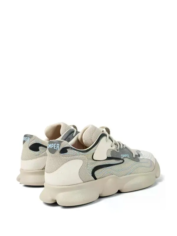 Camper Karst Panelled Leather Sneakers - Grey