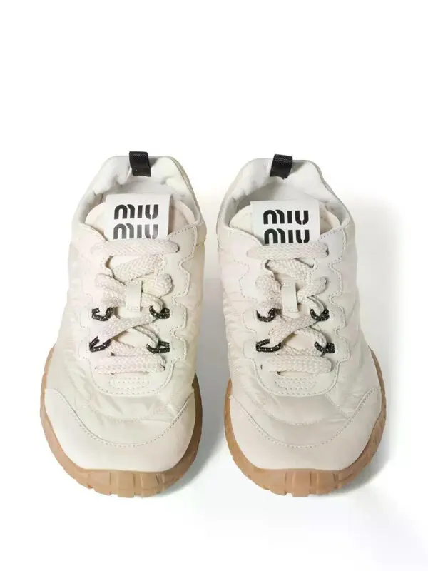 Miu Miu Tyre Lace-up Sneakers