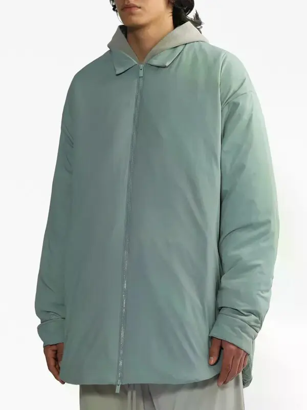Fear Of God Logo-embossed Zip-up Shirt Jacket