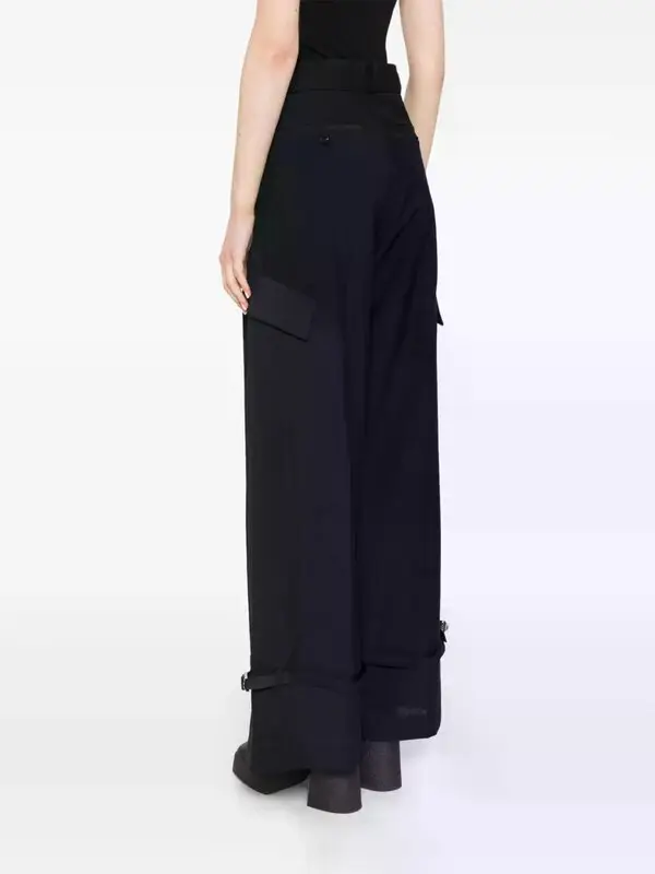 Sacai Belted Tailored Trousers