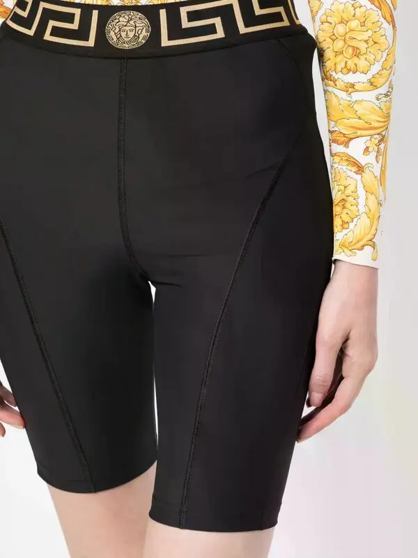 Versace Logo-band Shorts