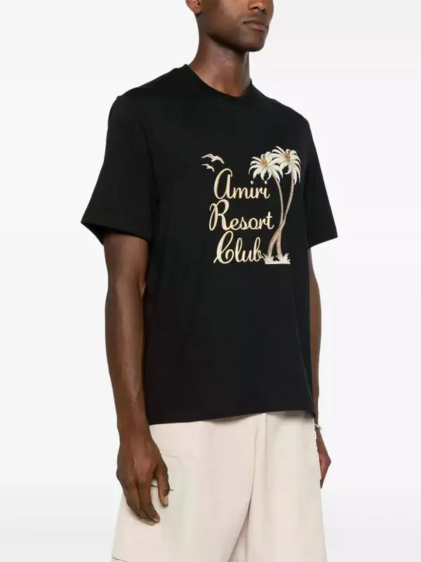 Amiri Twisted Palms Cotton T-shirt