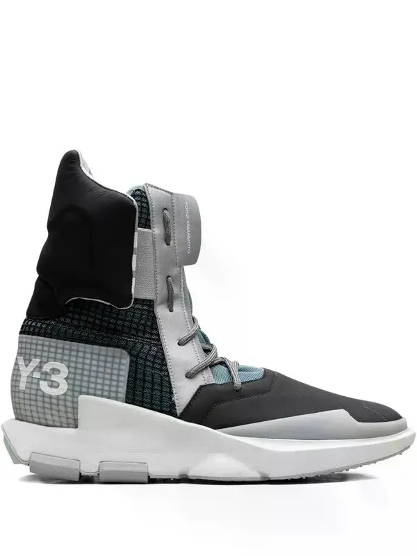 Y3 High-top Lace-up Sneakers