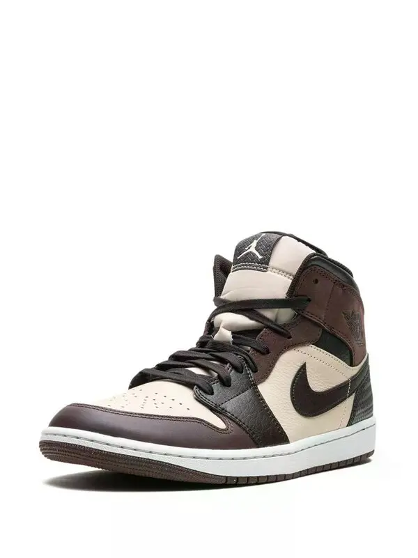 JORDAN 1 Mid Se Velvet Sneakers - Brown