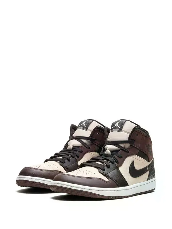 JORDAN 1 Mid Se Velvet Sneakers - Brown