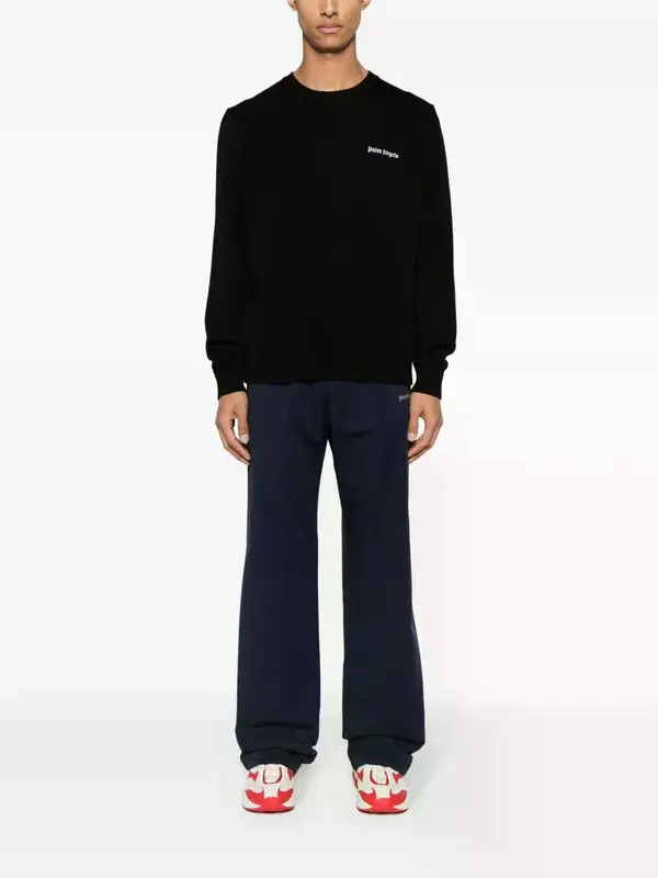 Palm Angels Mid-rise Straight-leg Trousers