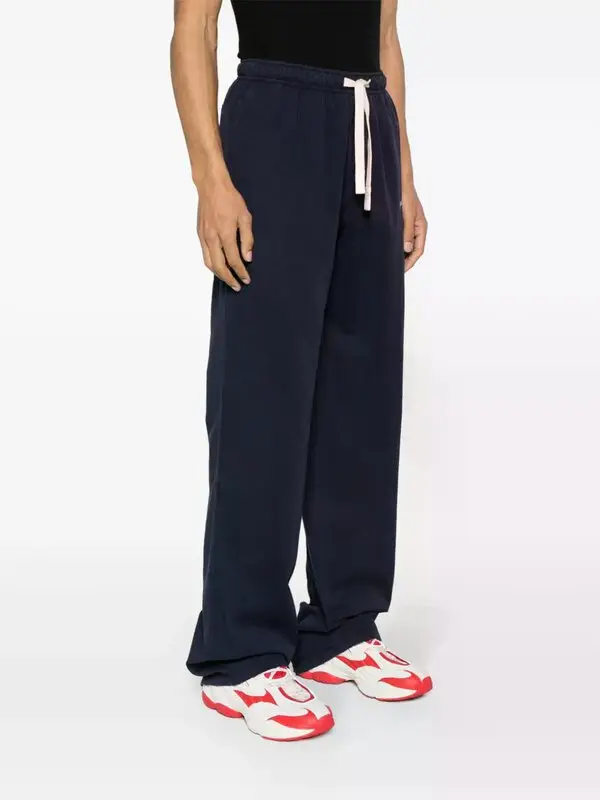 Palm Angels Mid-rise Straight-leg Trousers