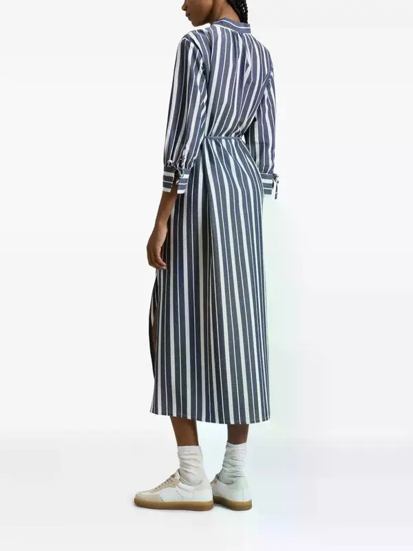 Woolrich Striped Midi Dress