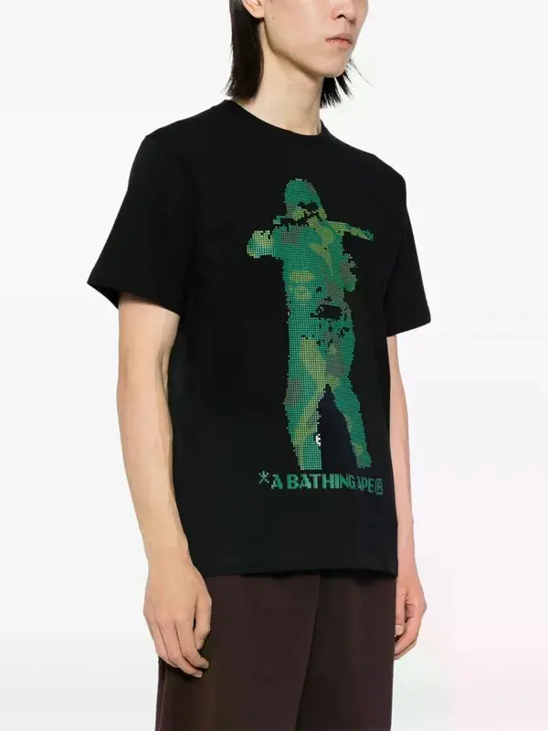 A BATHING APE Logo-printed T-shirt