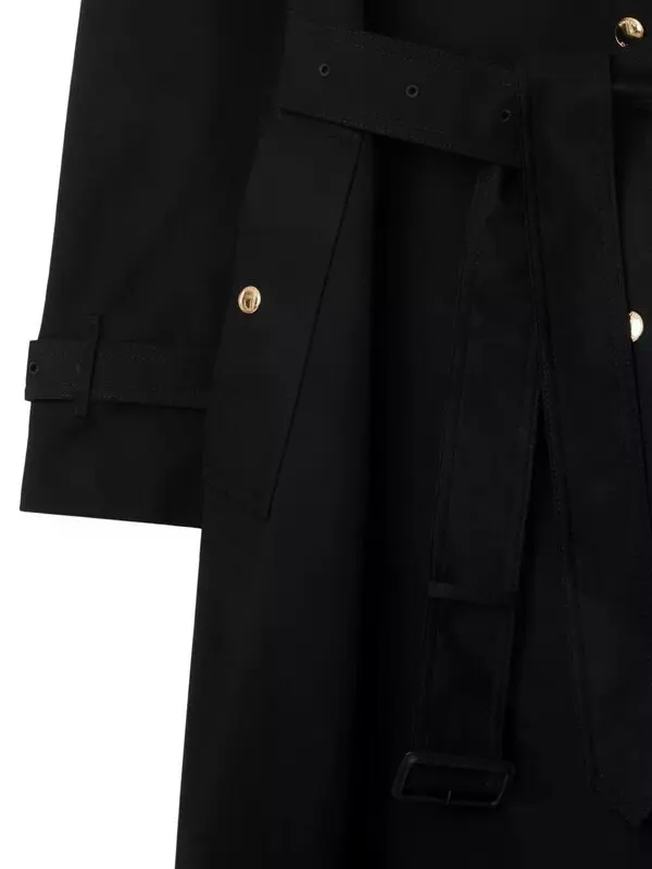 Burberry Double-breasted Trench Coat With Check Lining