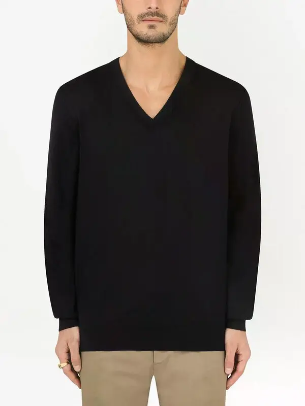 Dolce & Gabbana Cashmere V-neck Jumper