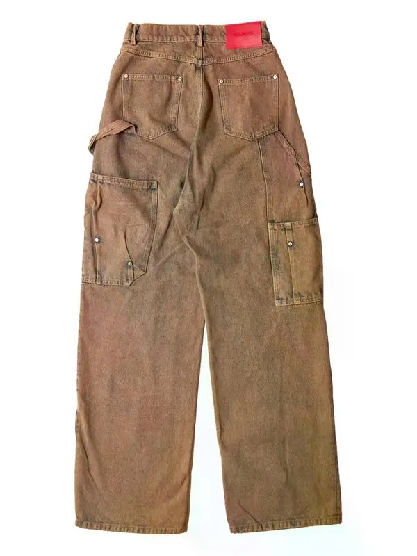KUSIKOHC Rivet Detailing Jeans