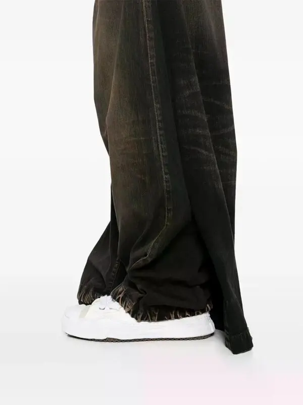 Mihara Yasuhiro Wide-leg Double Layer Denim Trousers