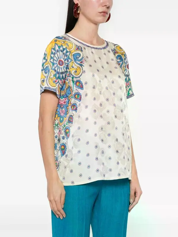 Etro Paisley-print T-shirt