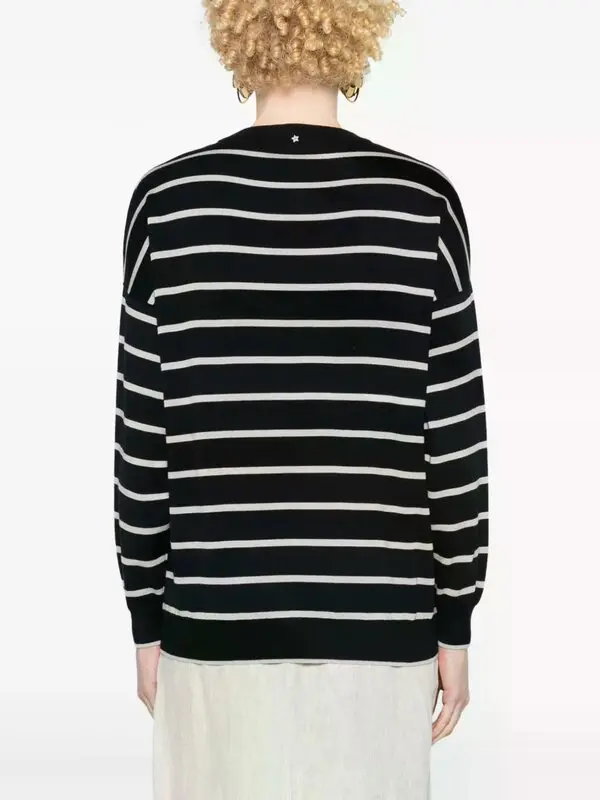 Lorena Antoniazzi Striped Cotton Blend Jumper