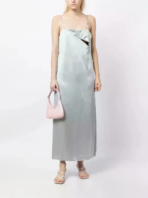 LOW CLASSIC Sleeveless Midi Dress With Cut-out Detailing