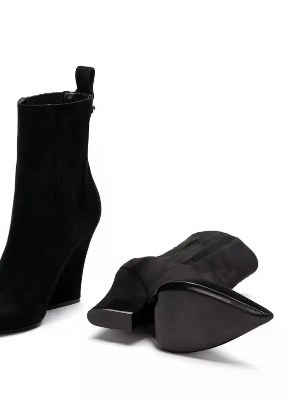 Valentino Garavani Vlogo Suede Boots