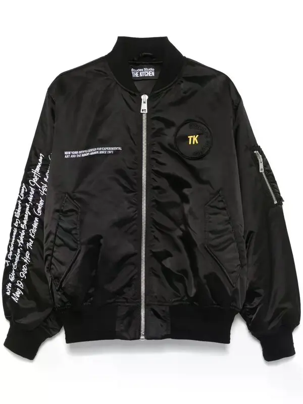Études Studio Bomber Jacket - Black
