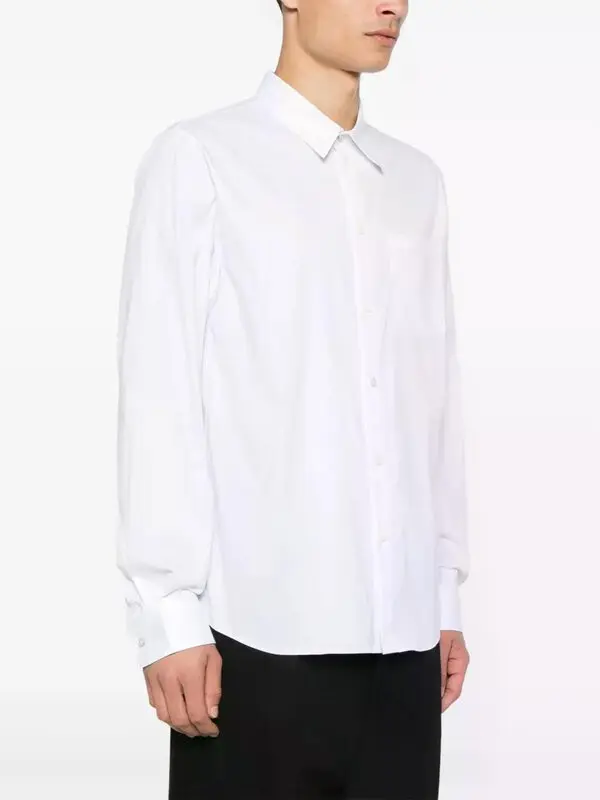 Helmut Lang Logo-rubberised Shirt