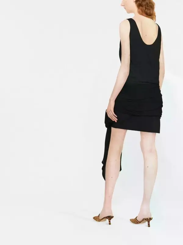 Philosophy Di Lorenzo Serafini Draped Tie Short Dress