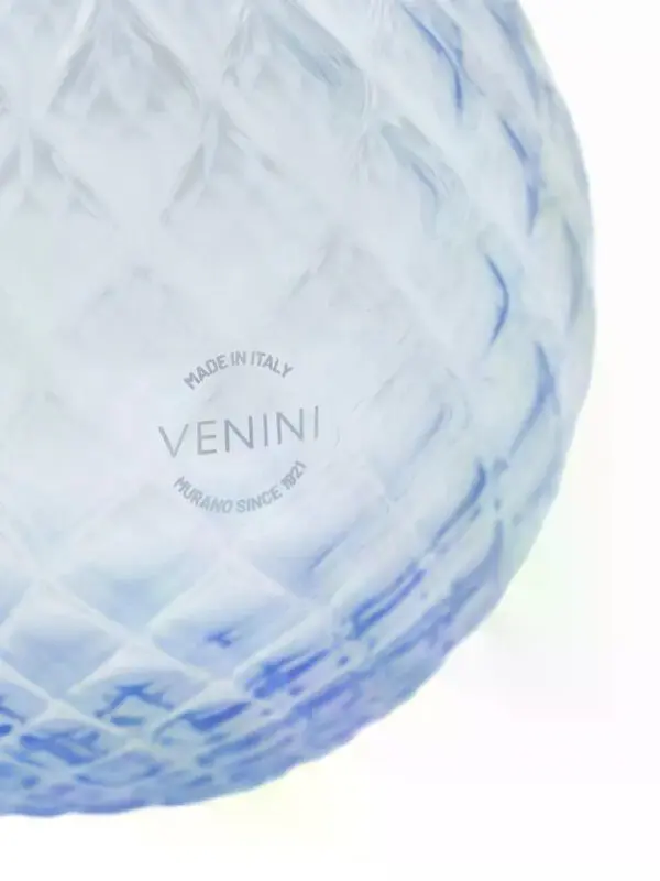 VENINI Monofiore Balloton Vase - Blue
