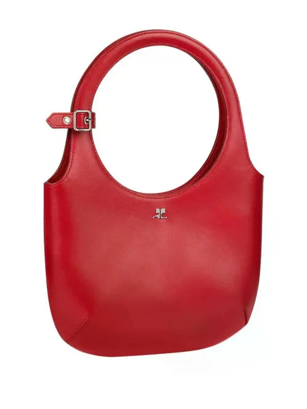 COURREGES Holy Leather Tote Bag