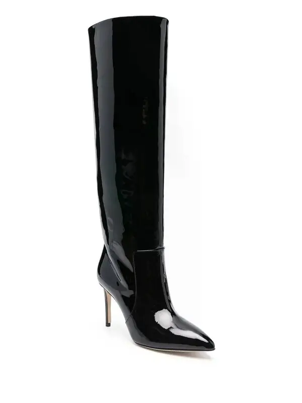 Paris Texas Pointed Toe High Heeled Boots