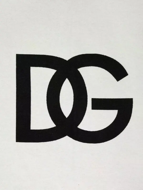 Dolce & Gabbana Logo-pattern Cotton Blanket