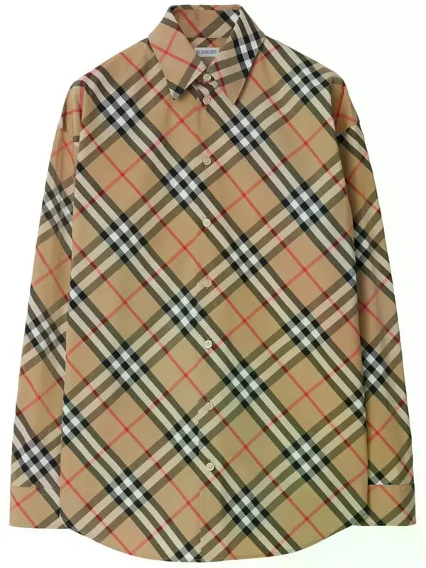 Burberry Check Cotton Shirt