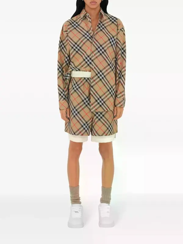 Burberry Check Cotton Shirt