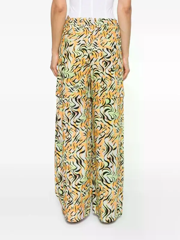 Marni Animal Print Detachable Leg Trousers