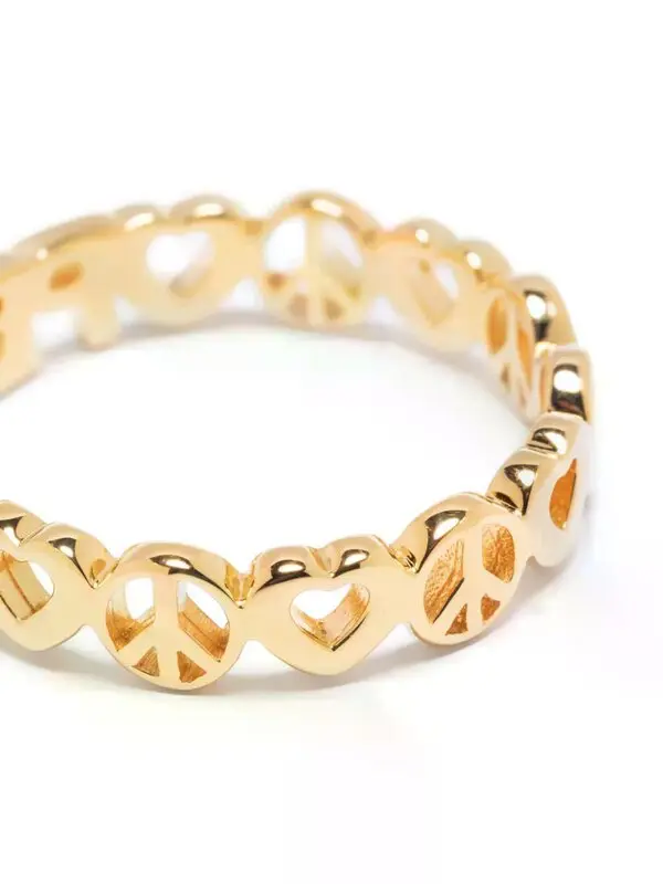 MISSOMA Sterling Silver Spread The Peace Ring - Gold