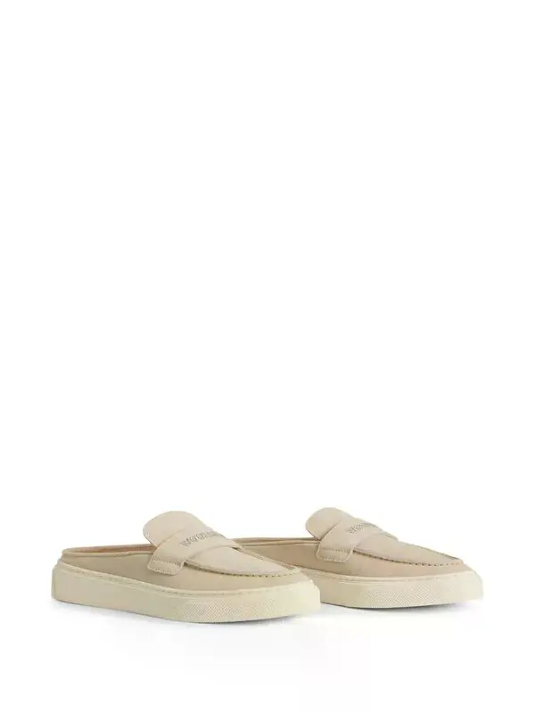 Woolrich Suede Slip-on Mules