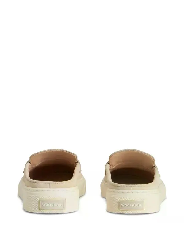 Woolrich Suede Slip-on Mules