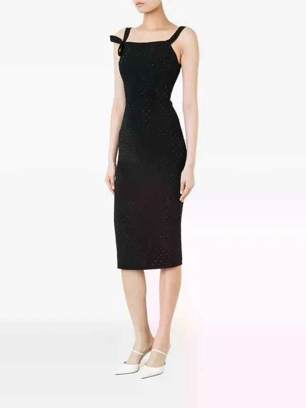 Alex Perry Tierney Embellished Midi Dress