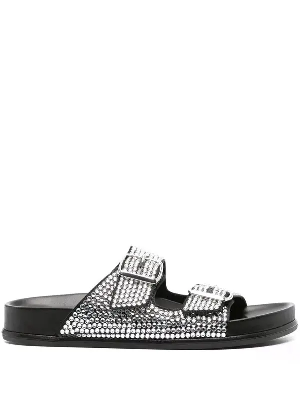 Rene Caovilla Embellished Sandals - Silver