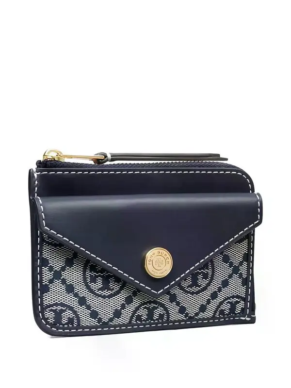 Tory Burch T Monogram Cardholder - Blue