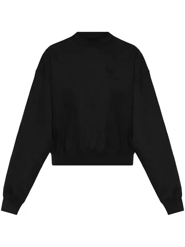 Y3 Logo-print Sweatshirt - Black
