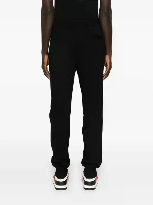 Versace Logo-patch Cotton Track Pants